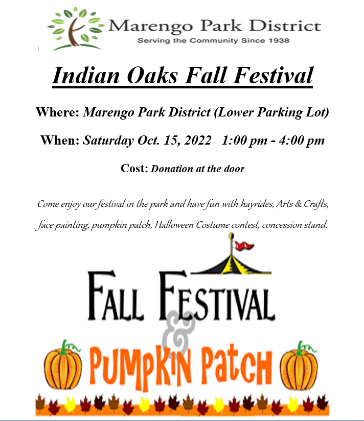 Fall Fest – Marengo Park District